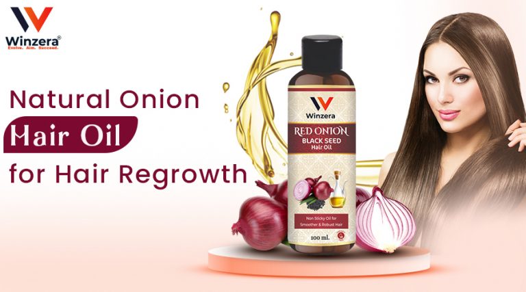 Natural Onion Hair Oil for Hair Regrowth